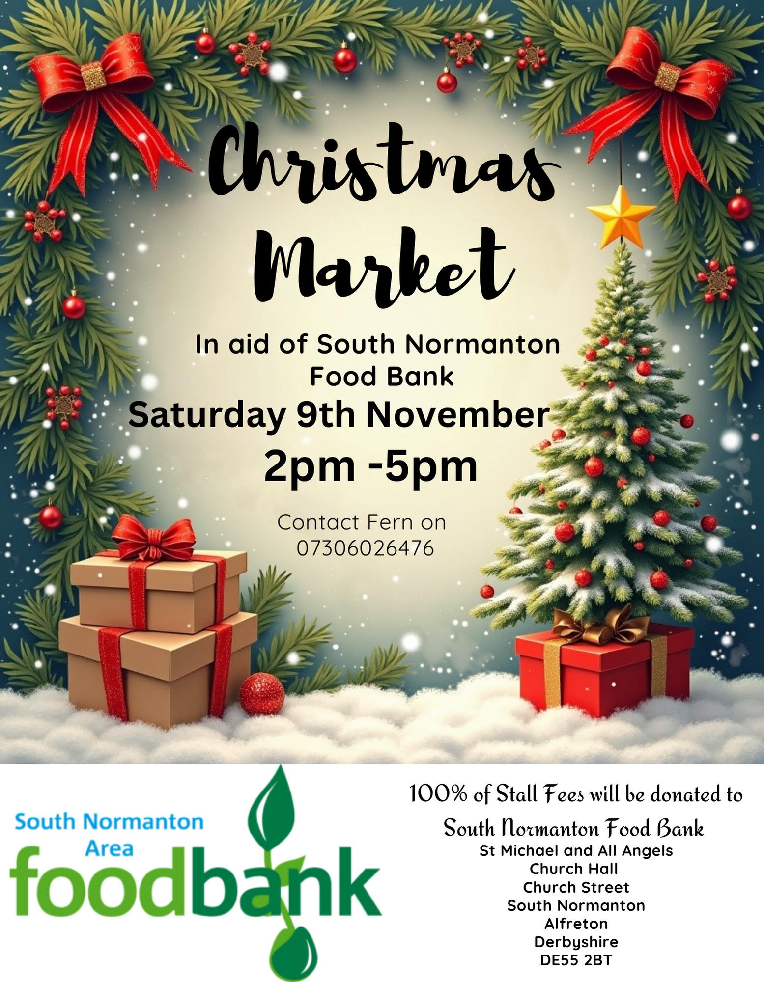 Christmas Market In aid of the Foodbank | South Normanton Area Foodbank